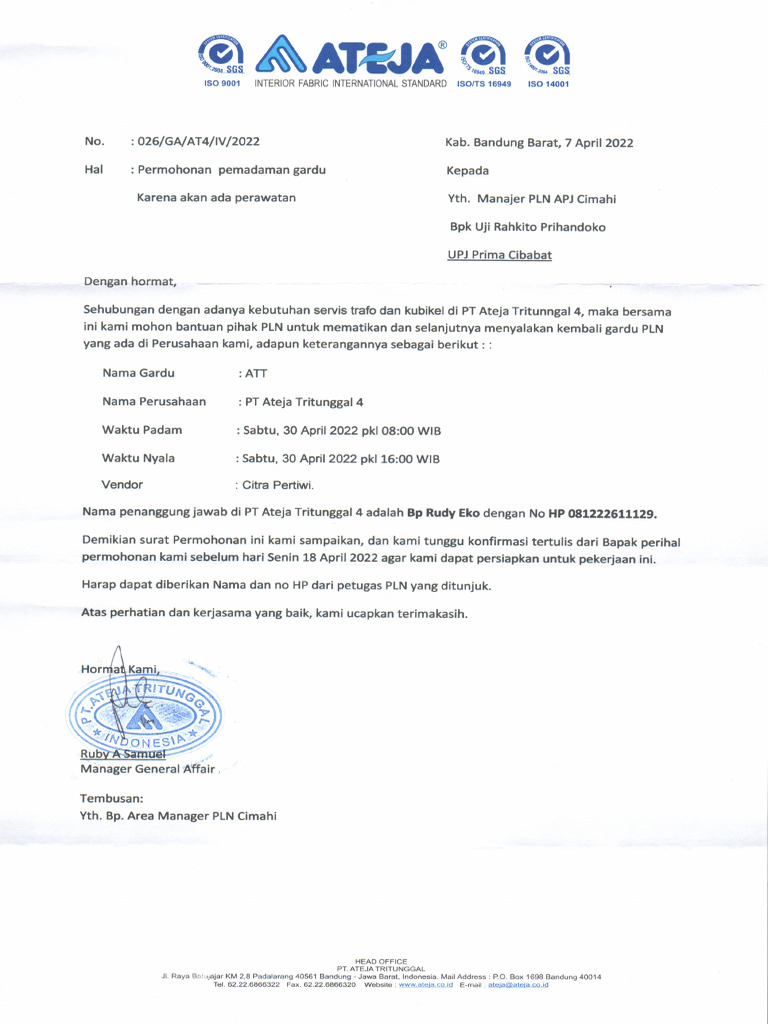 04 - 2022 PT Ateja Tritunggal | PDF