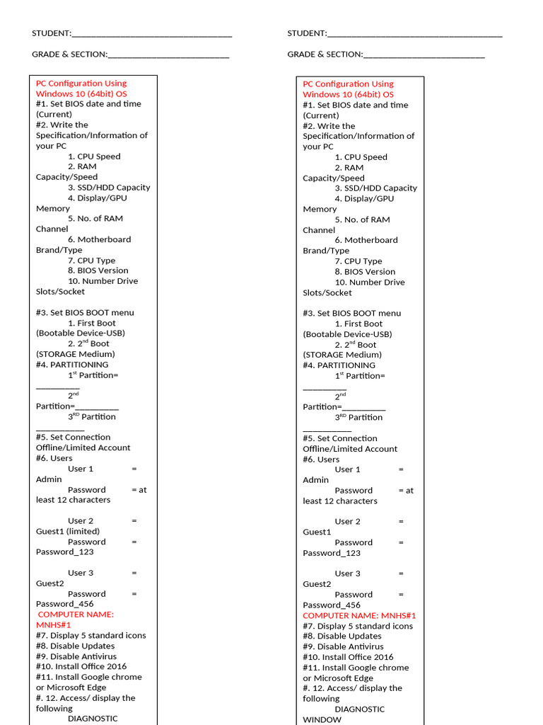 CSS11 Pcconfig | PDF | Bios | Booting