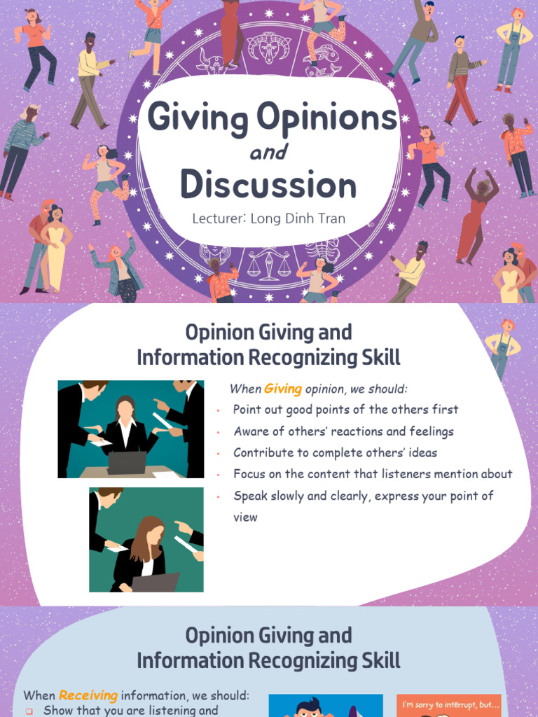 Giving Opinions and Discussion | PDF | Decision Making | Conversation