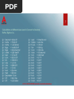 Assam Land Conversion Table | PDF