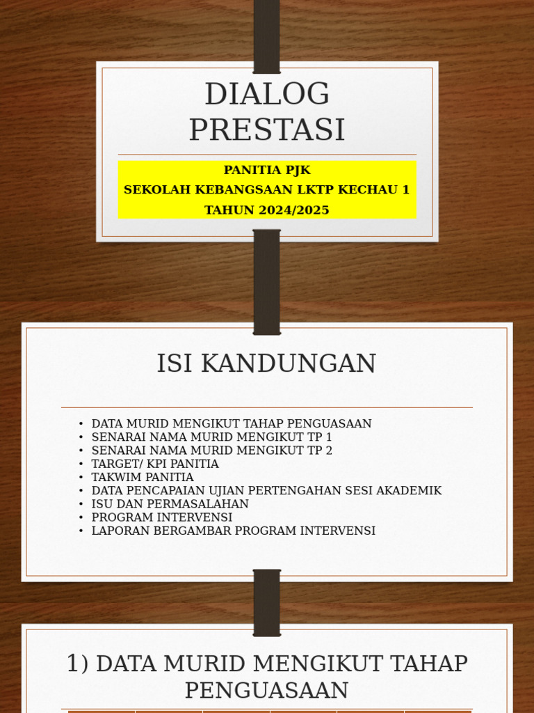 Contoh Tapak Dialog Prestasi | PDF
