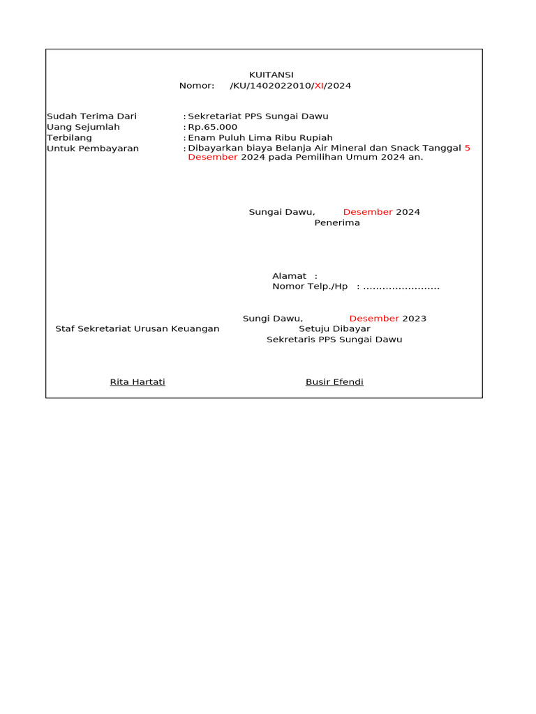 SPJ Snack Dan Air Mineral | PDF