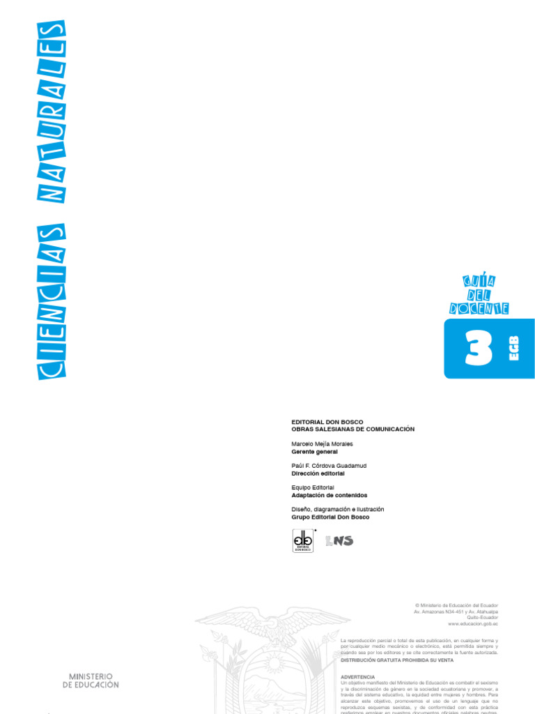 Guía CCNN 3egb | PDF | Organismos | Aprendizaje