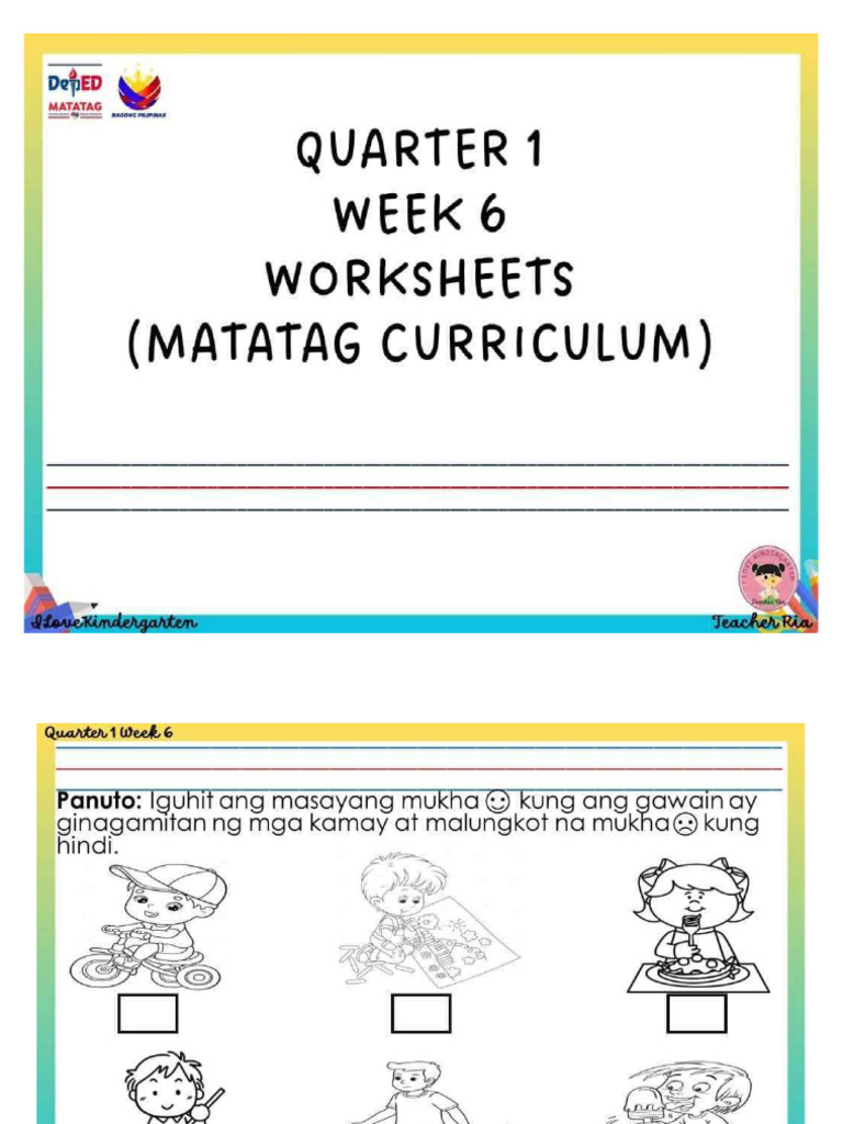 Worksheet Week 6 Pdf