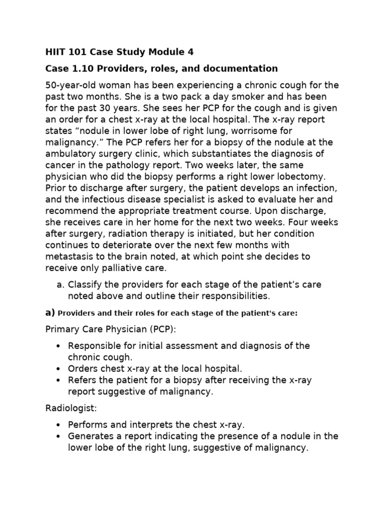 Case 3 | PDF | Cancer | Surgery