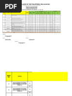 Tos - G11 - Physical Science | PDF | Applied And Interdisciplinary ...