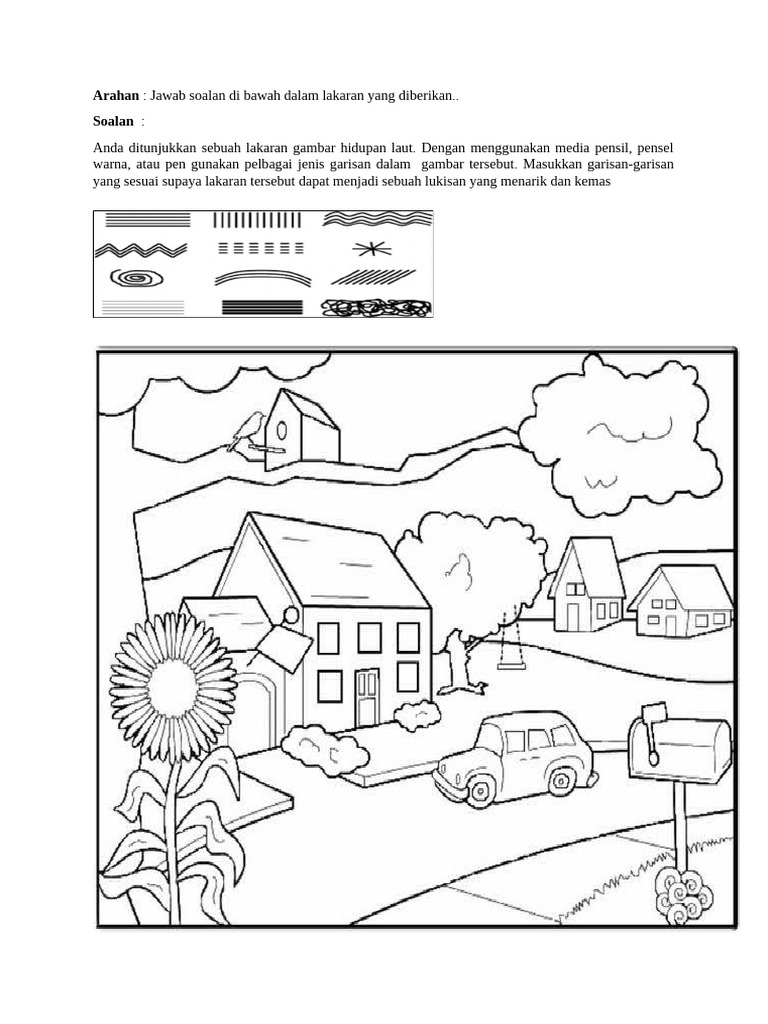 Latihan Jenis Garisan PSV | PDF