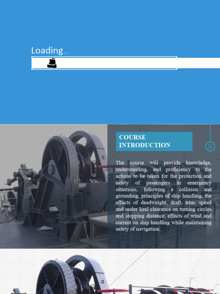 Ship Grounding Response Procedures | PDF | Anchor | Marine Salvage