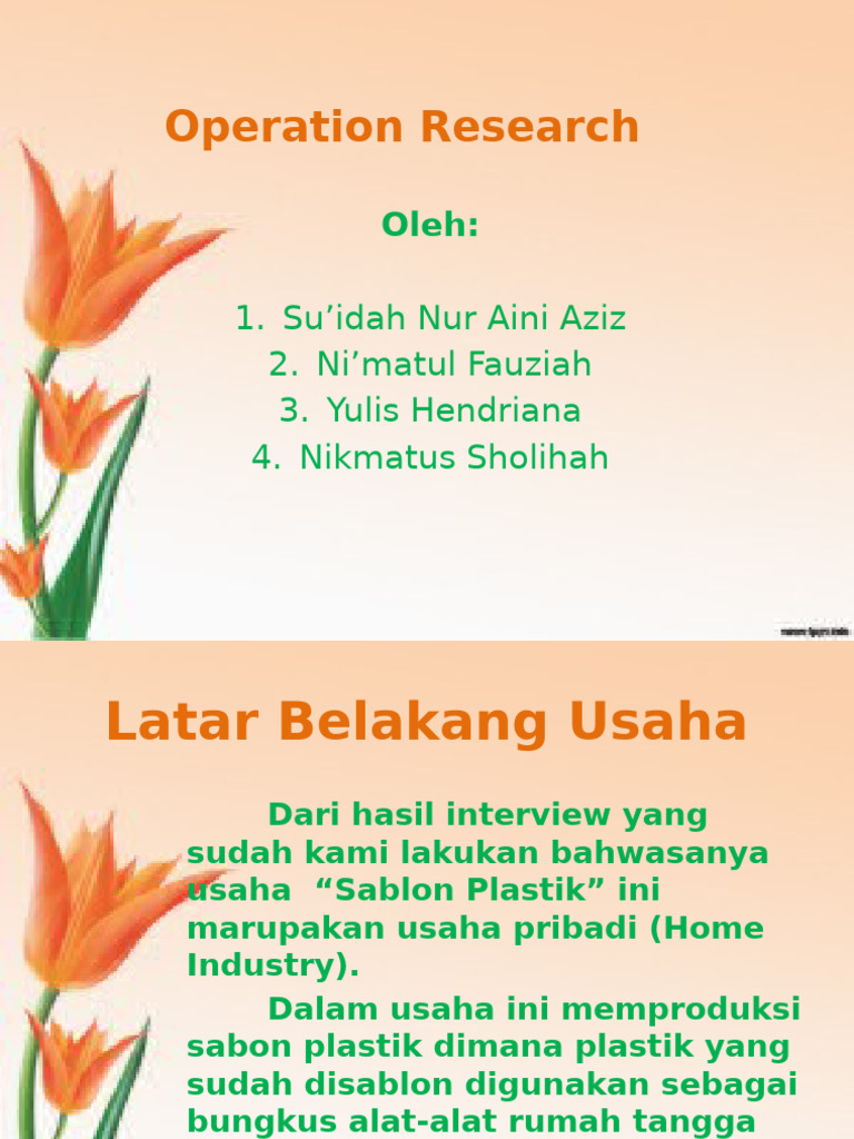 Operation Research | PDF