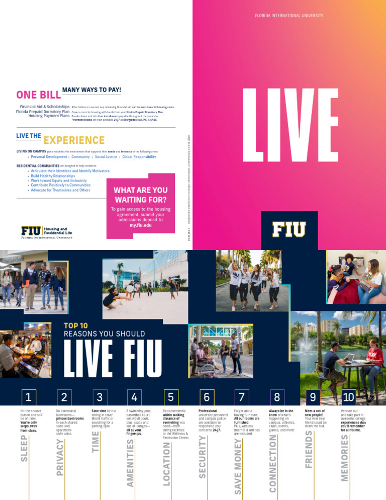 HRL Bifold Mailer First Year | PDF | Dormitory