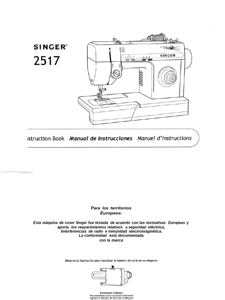 Manual Singer 2517 | PDF