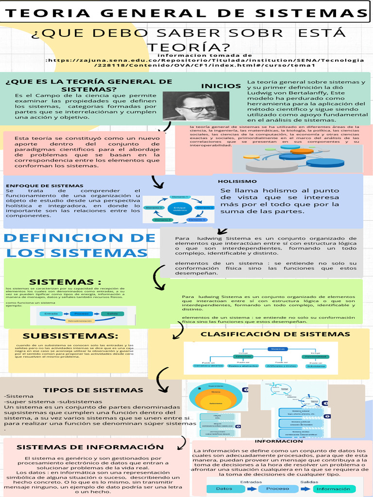 teoria general de sistemas | PDF | Sistema | Teoría de sistemas