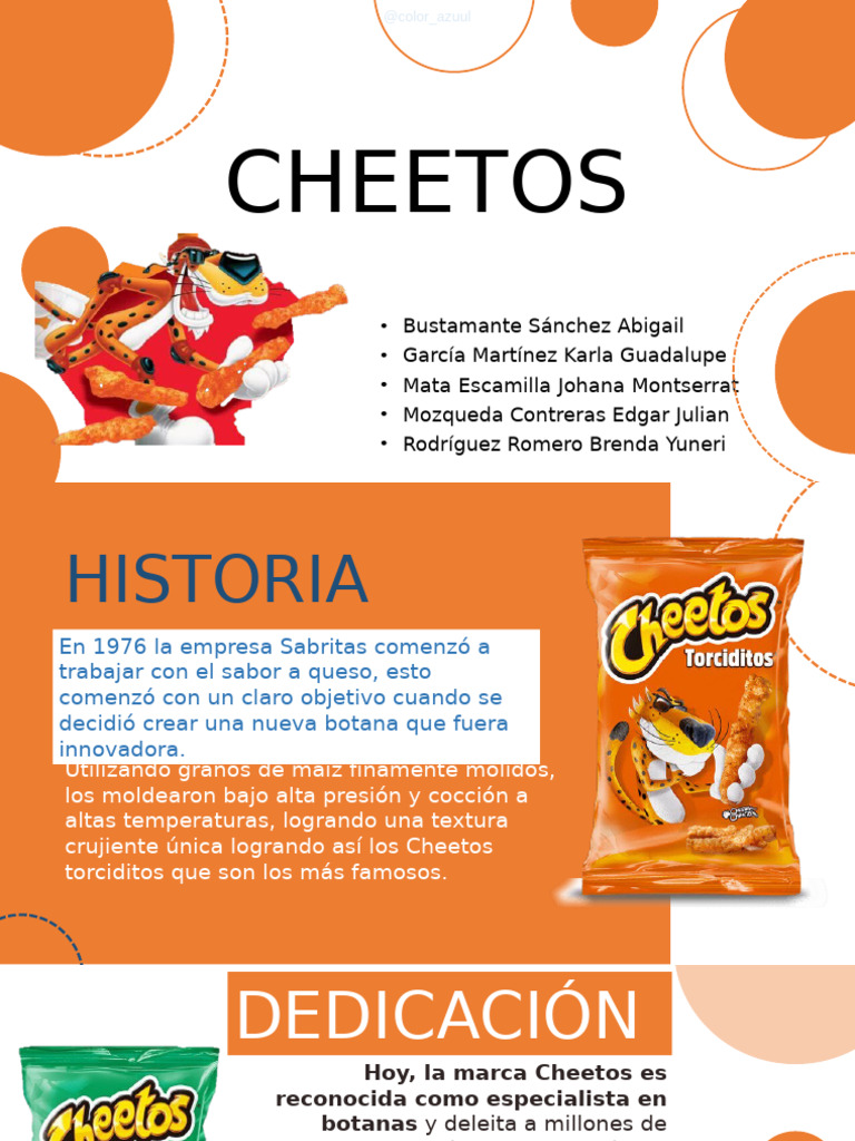 Cheetos v1 | PDF | Salud y bienestar