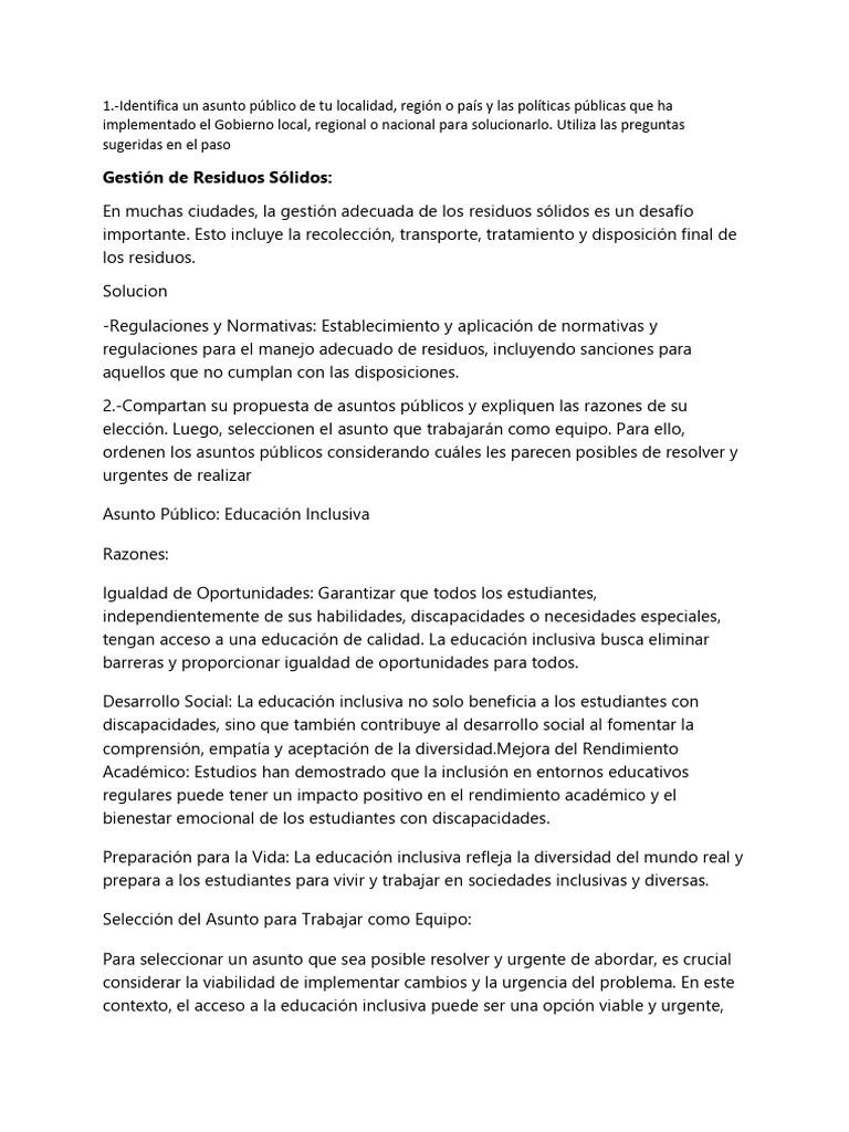 DPCC | PDF | Residuos | Invalidez