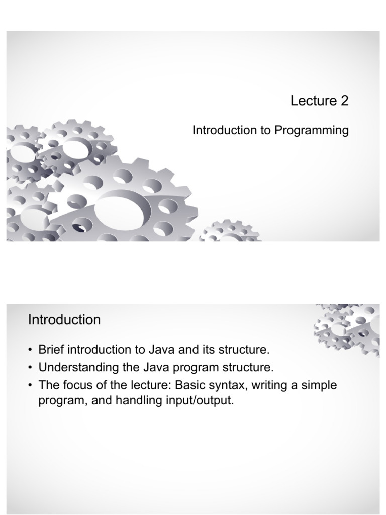 Lecture 2 | PDF | Programming Paradigms | Computer Engineering