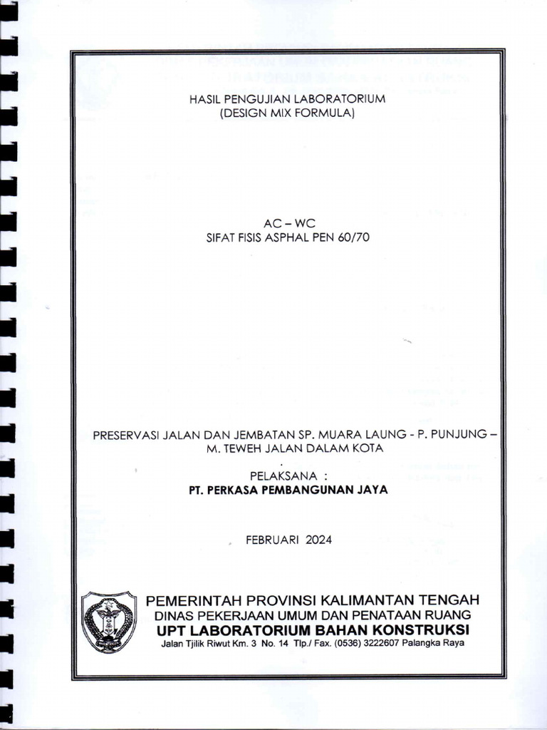 DMF Aspal ACWC | PDF