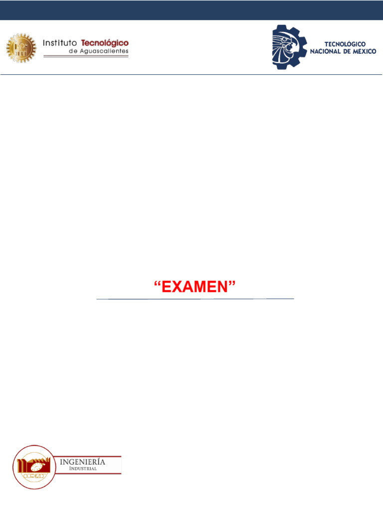 Administración Del Mtto. 2do Examen t4 Tabla | PDF