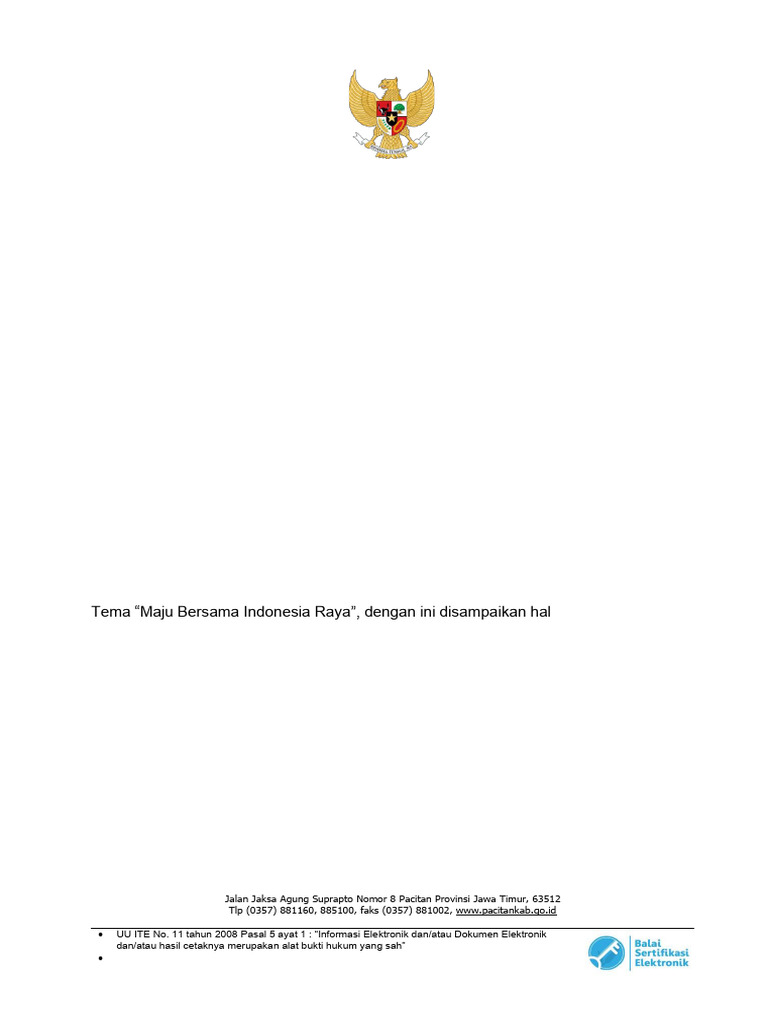 Surat Edaran HSP | PDF