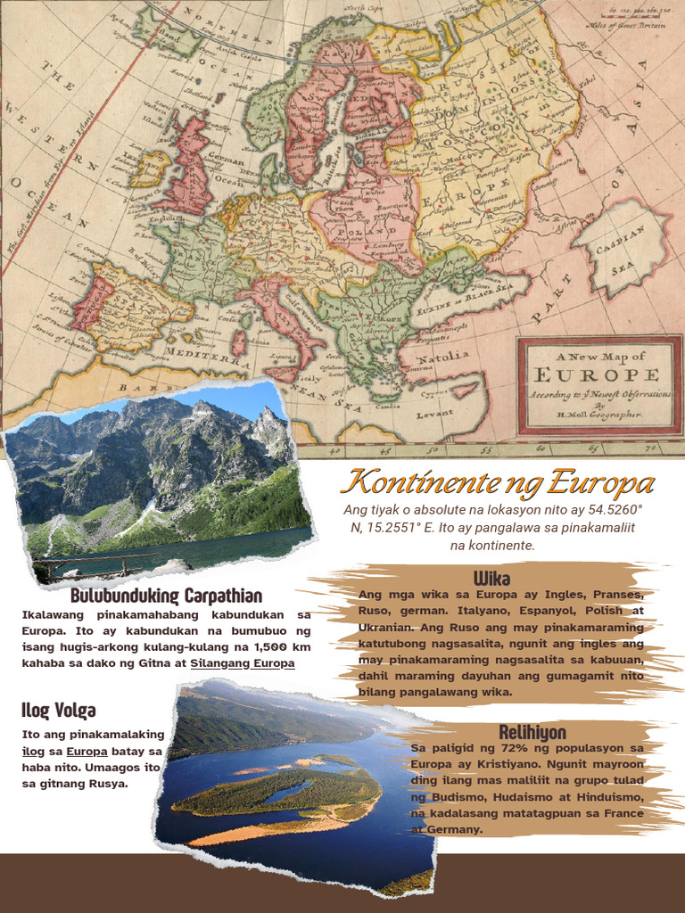 Kontinente Ng Europa | PDF