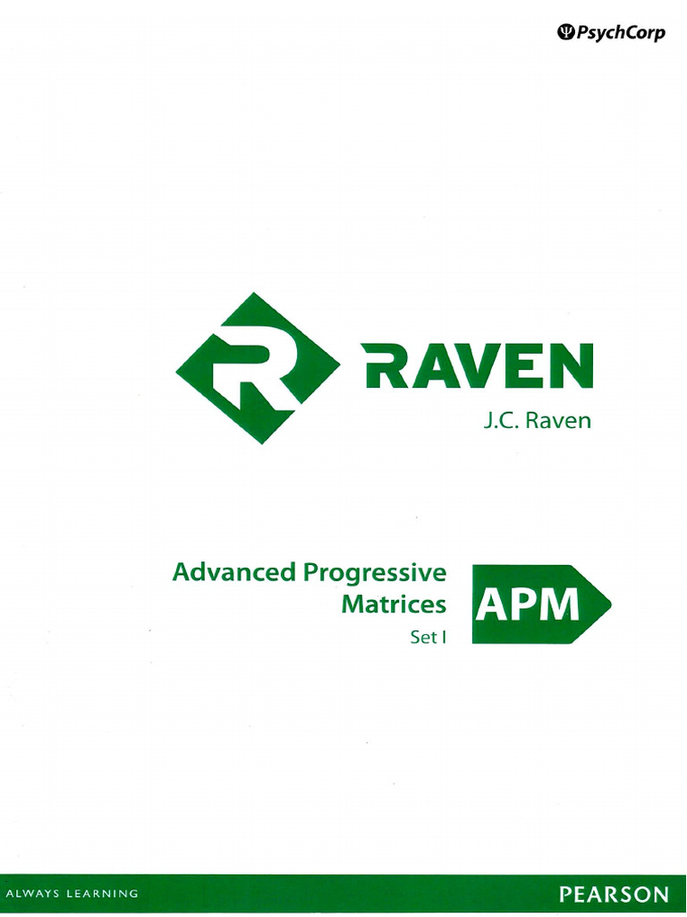 Cuadernillo Apm Set I | PDF