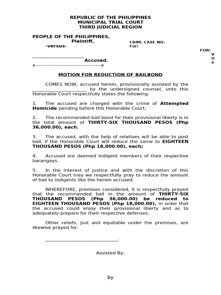 doc 4 | PDF | Bail | Legal Procedure