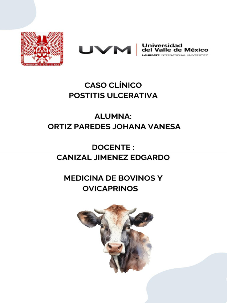 Postitis Ulcerativa Caso Clínico | PDF | Salud y bienestar | Ciencia y ...