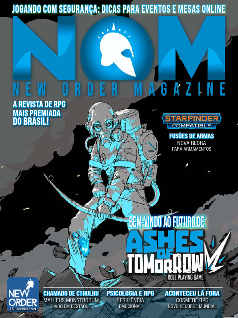 NOM #77 - New Order Magazine | PDF | Mito de Cthulhu | Jogos de RPG