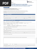 Motor-Insurance-Claim-Form-and-discharge-voucher | PDF