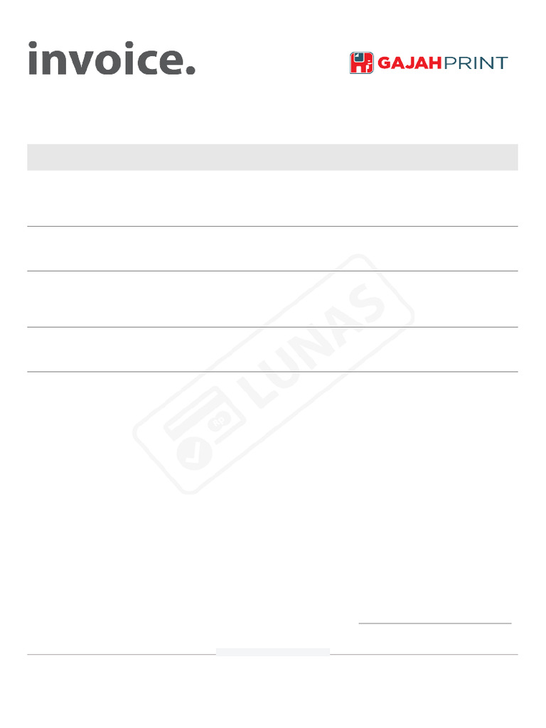 Invoice Pembelian Sticker Chromo | PDF
