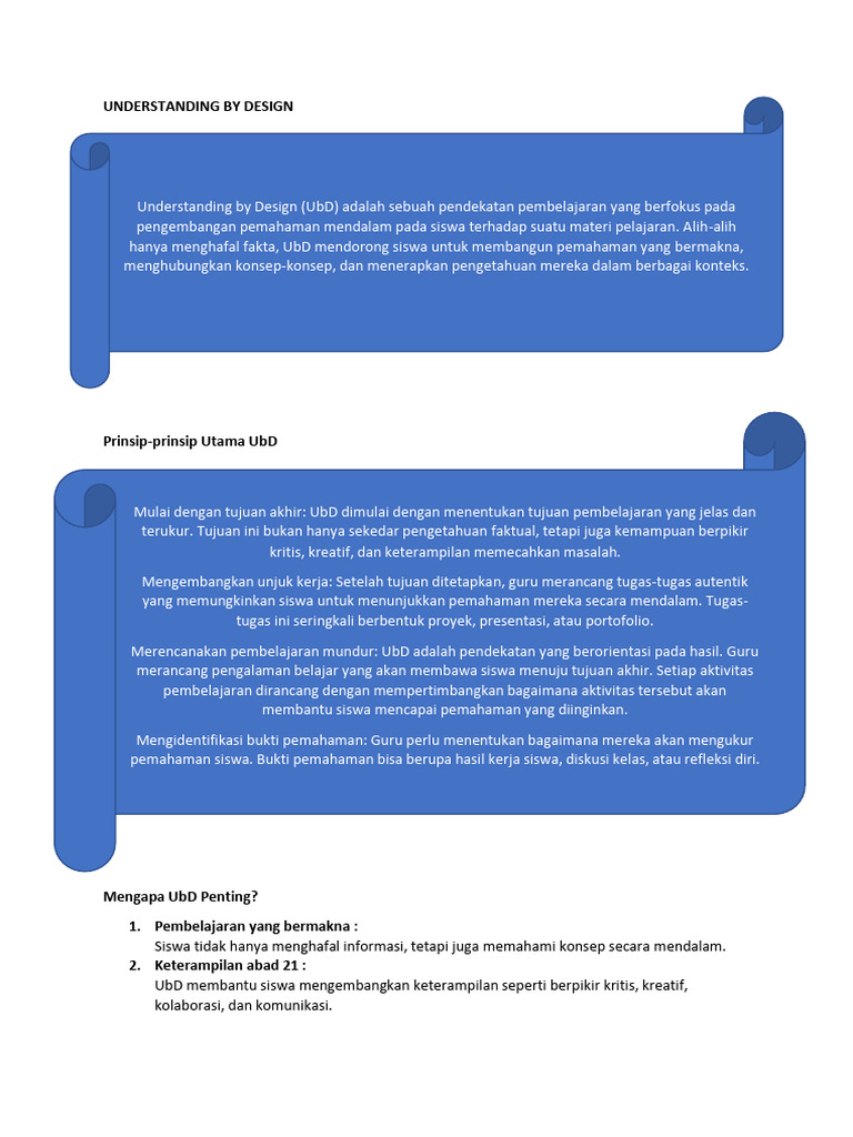 Understanding by Design | PDF