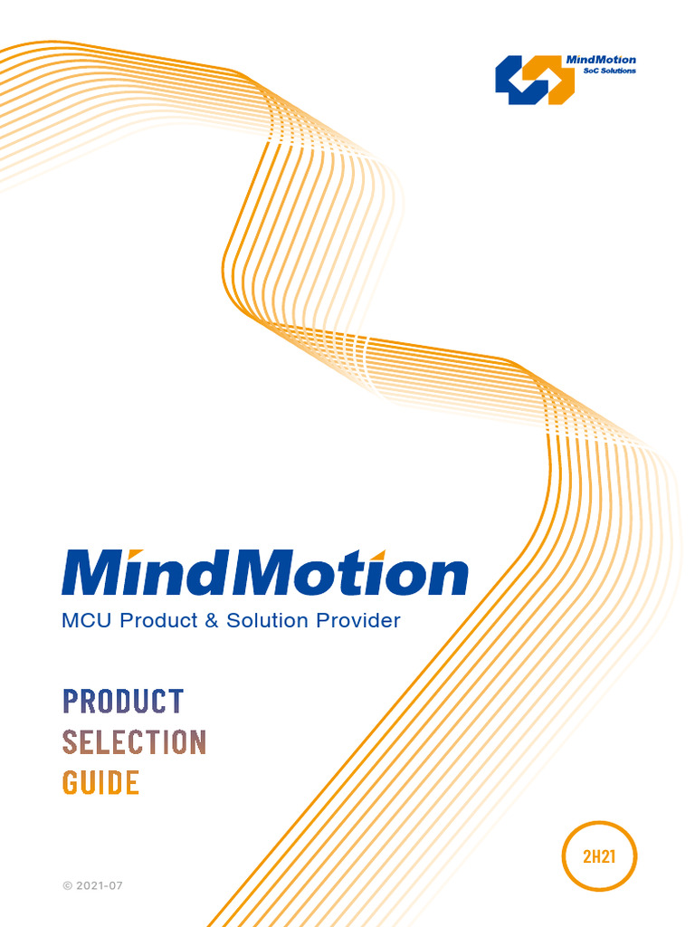 MindMotion Product Selection Guide - 2021H2 | PDF | Flash Memory | Microcontroller