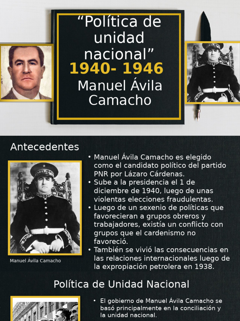 Manuel Ávila Camacho | PDF | México