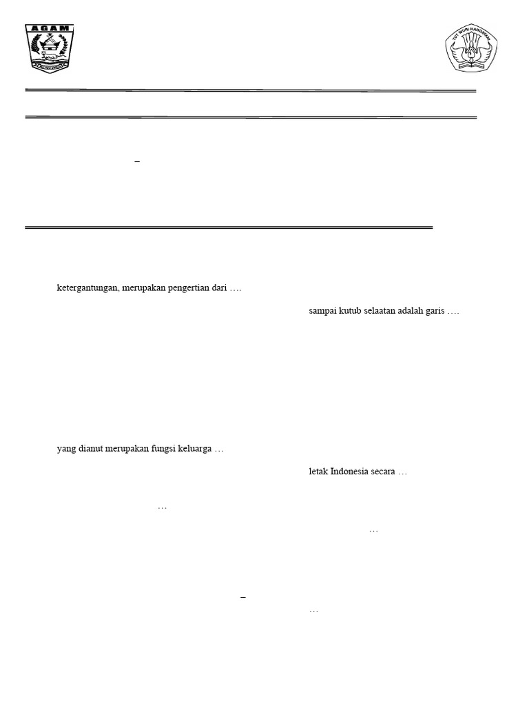 Soal PTS Ips Kelas 7 Semester 1 | PDF Soal PTS Ips Kelas 7 Semester 1 | PDF