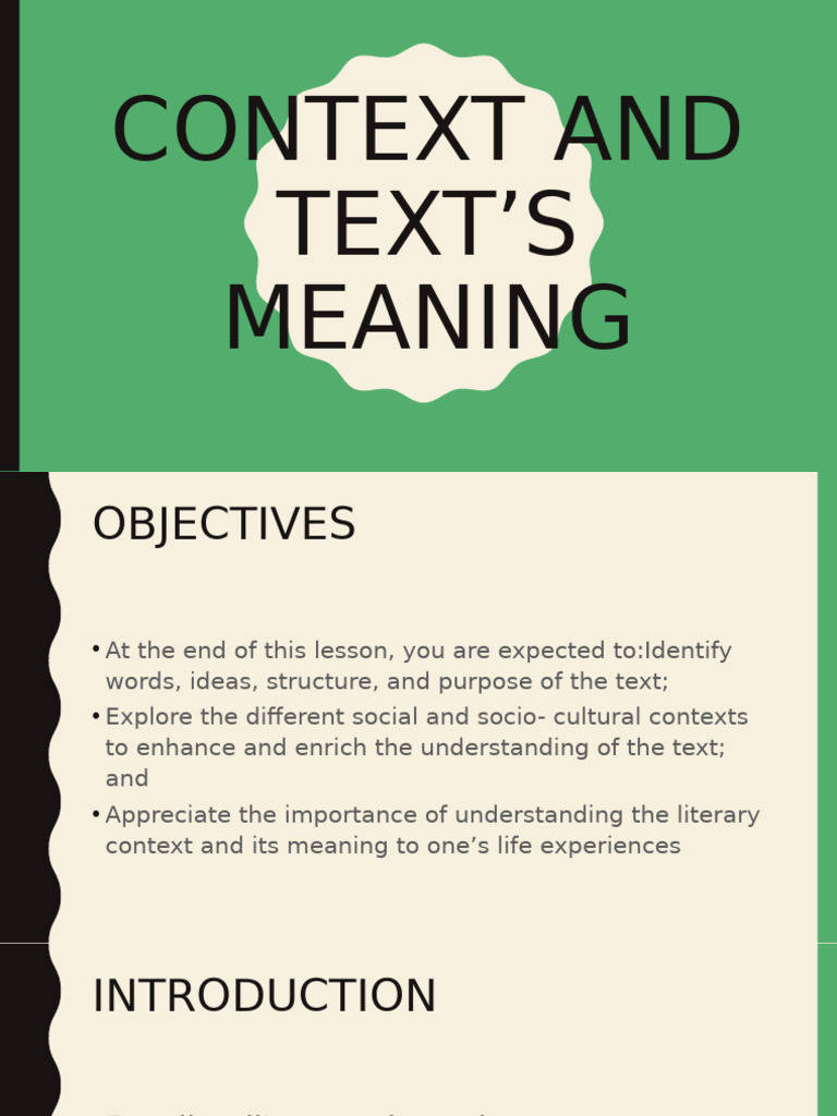 Texts-and-Context | PDF