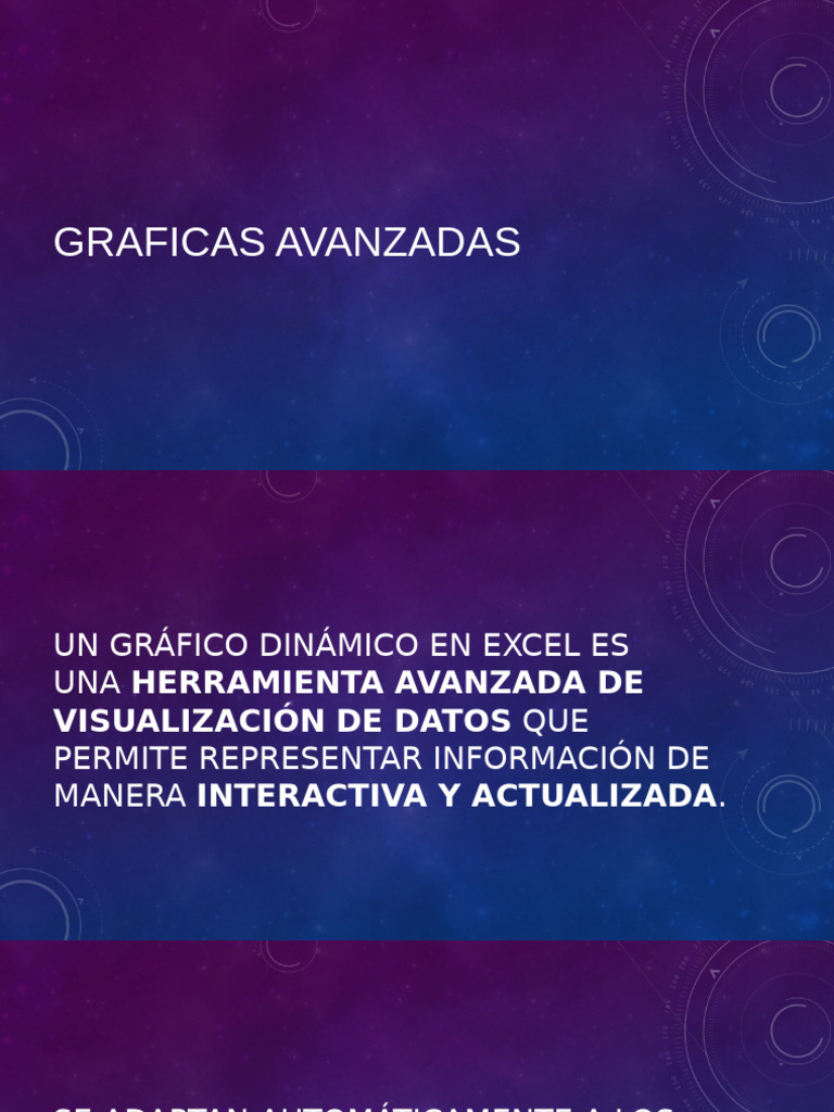 Gráficas Dinámicas en Excel: Guía Avanzada | PDF | Informática