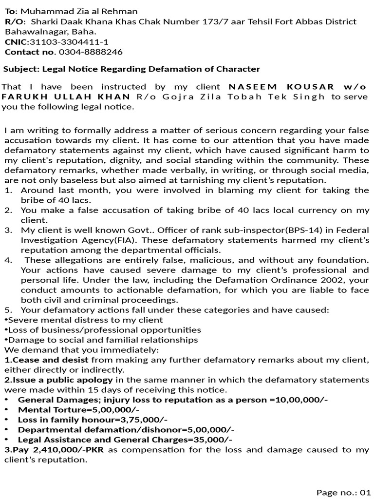 Defamation | PDF | Defamation | Justice