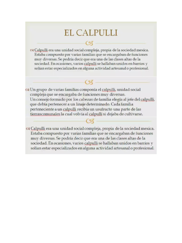 CAPULLI | PDF
