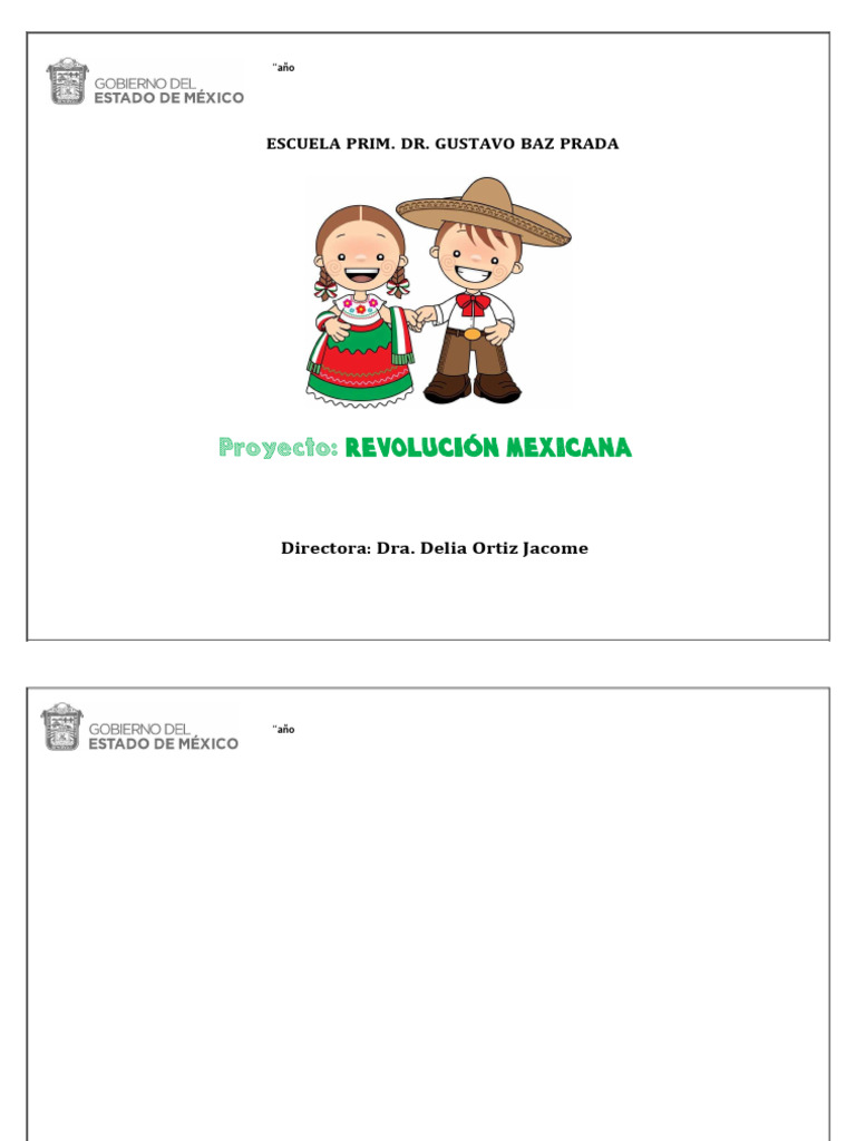 Proyecto Revolucion Mexicana | PDF | revolución mejicana | México