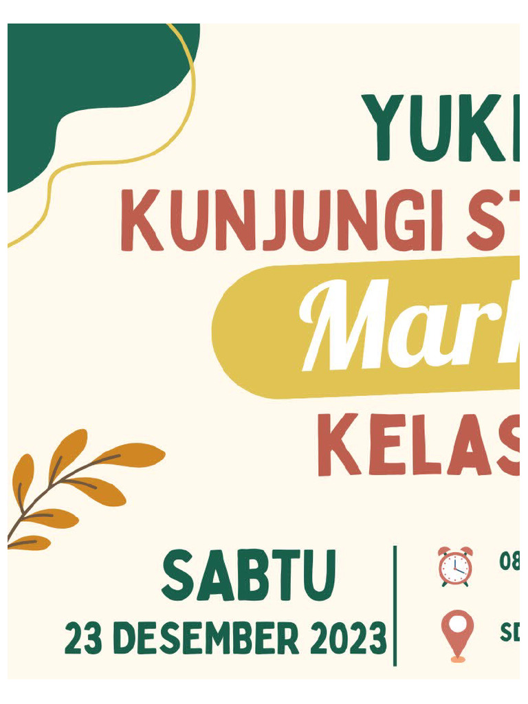Poster Market Day | PDF