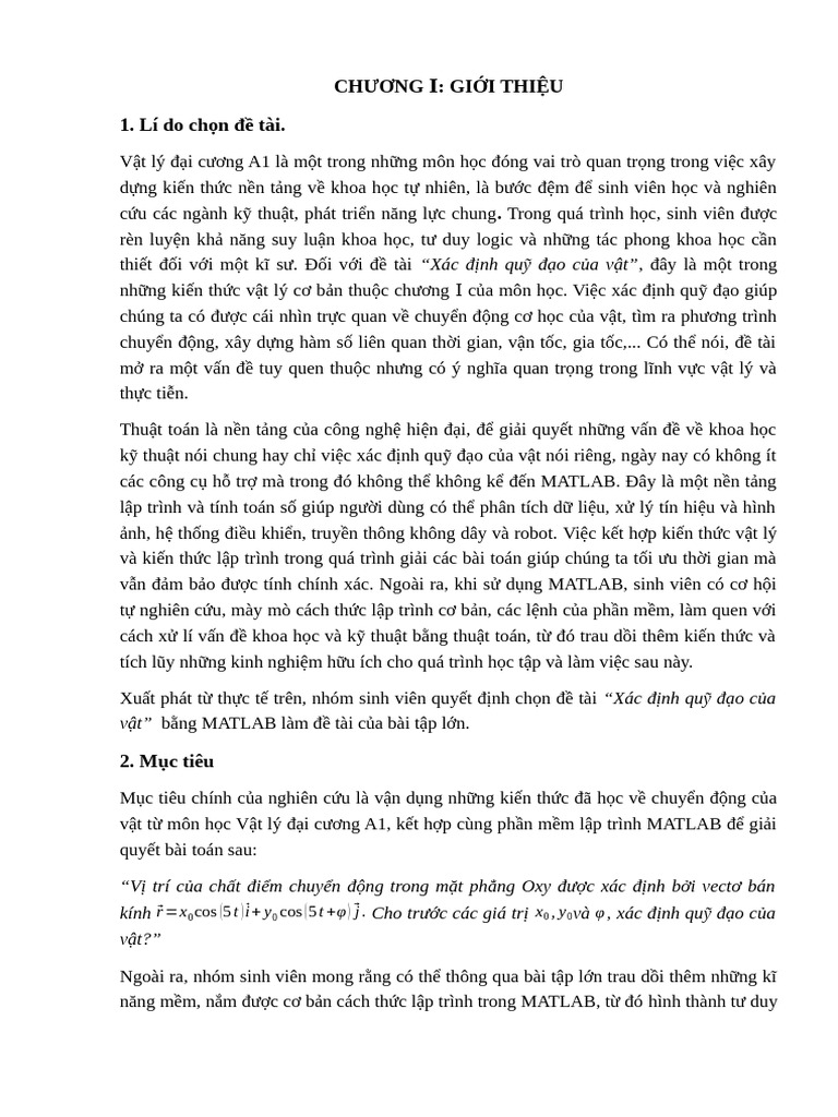 BTL Vl1 Chương 1 | PDF