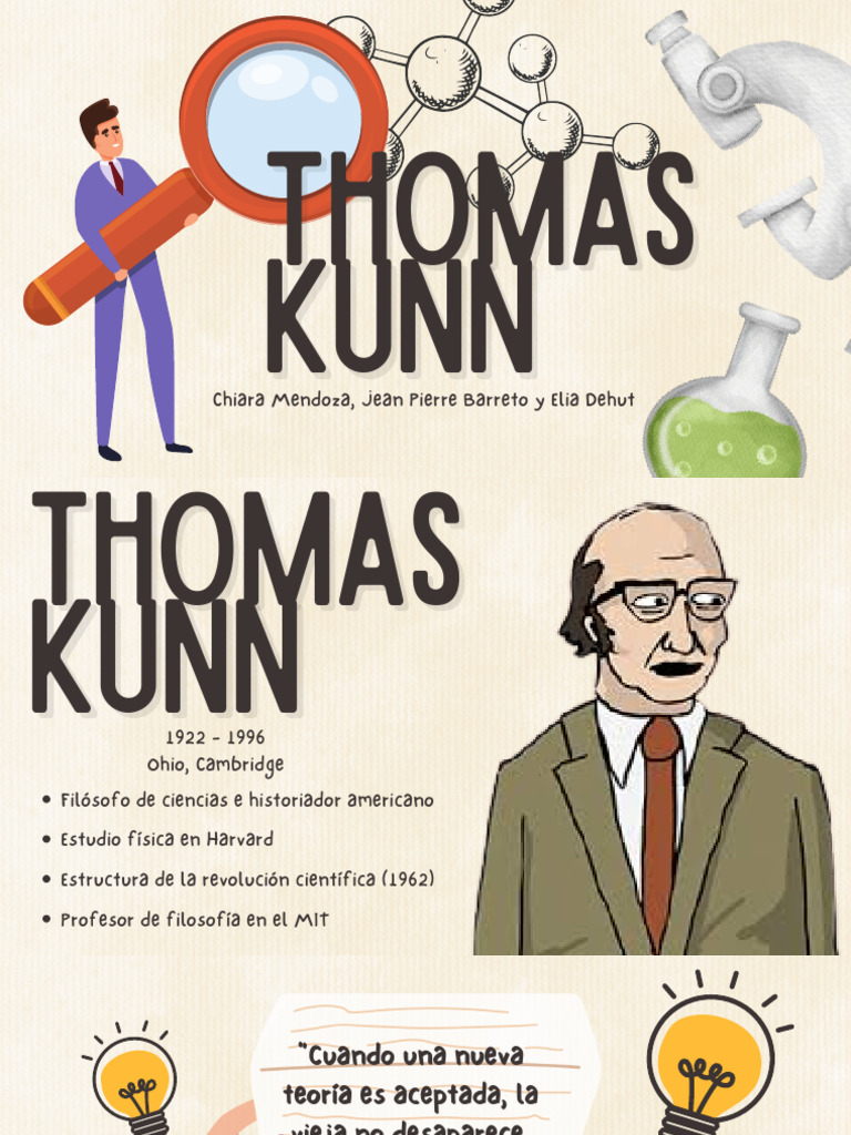 Thomas Kuhn: Filósofo de la Ciencia | PDF