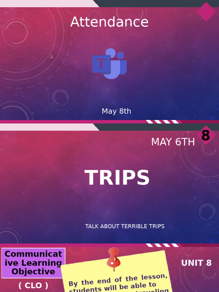 Ingles General II Unit 8 Trips | PDF