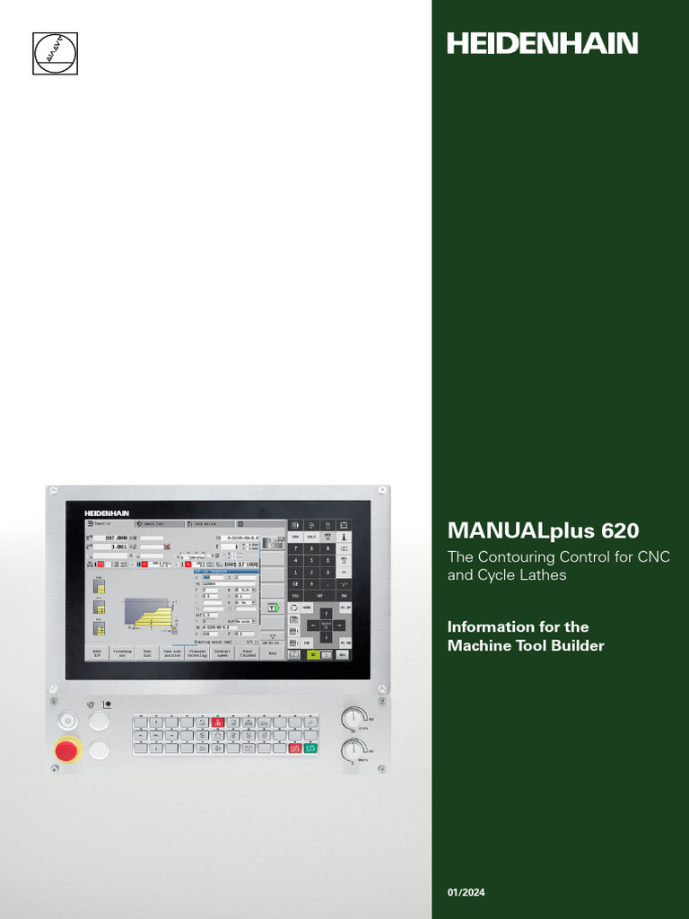 PR Manualplus 620 Oem Id743682 en | PDF | Programmable Logic Controller | Machining