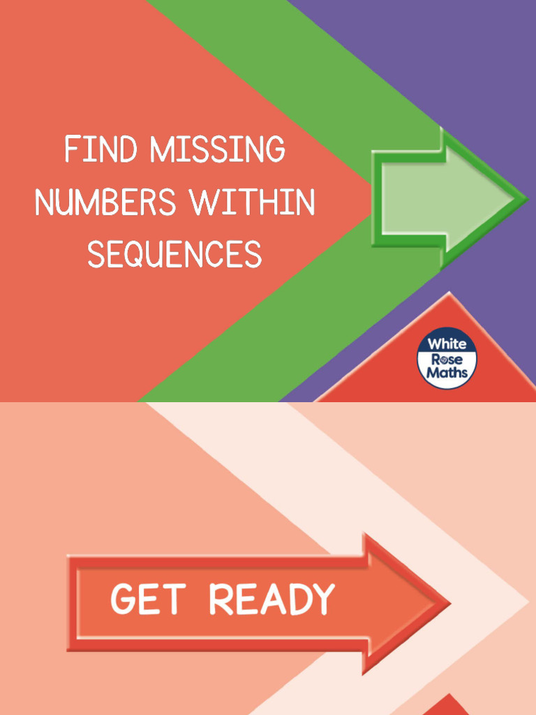 Aut7.1.8 Find Missing Numbers Within Sequences | PDF