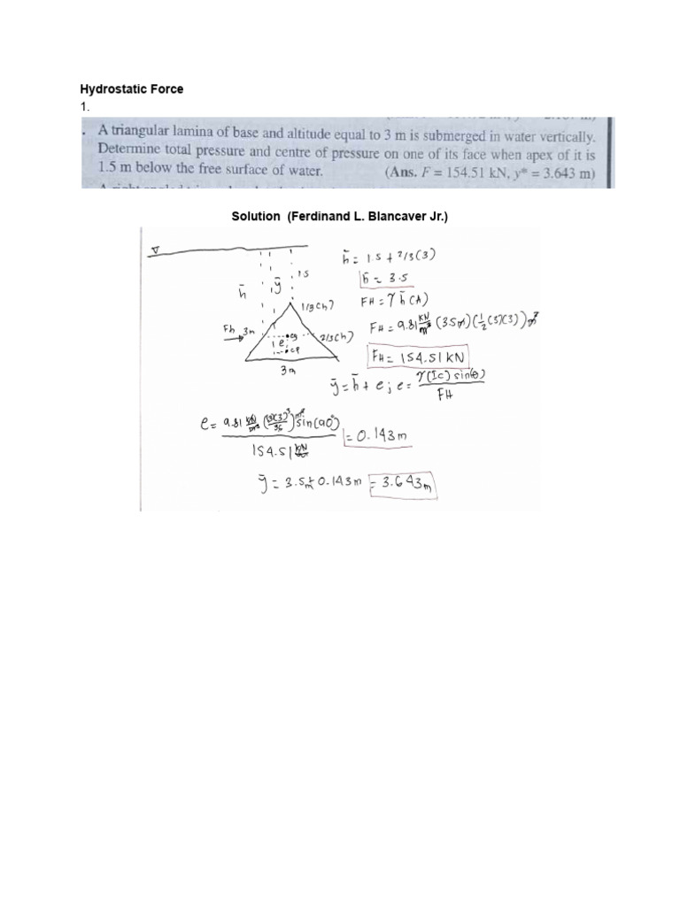 Fluid Mech (Group 3) | PDF
