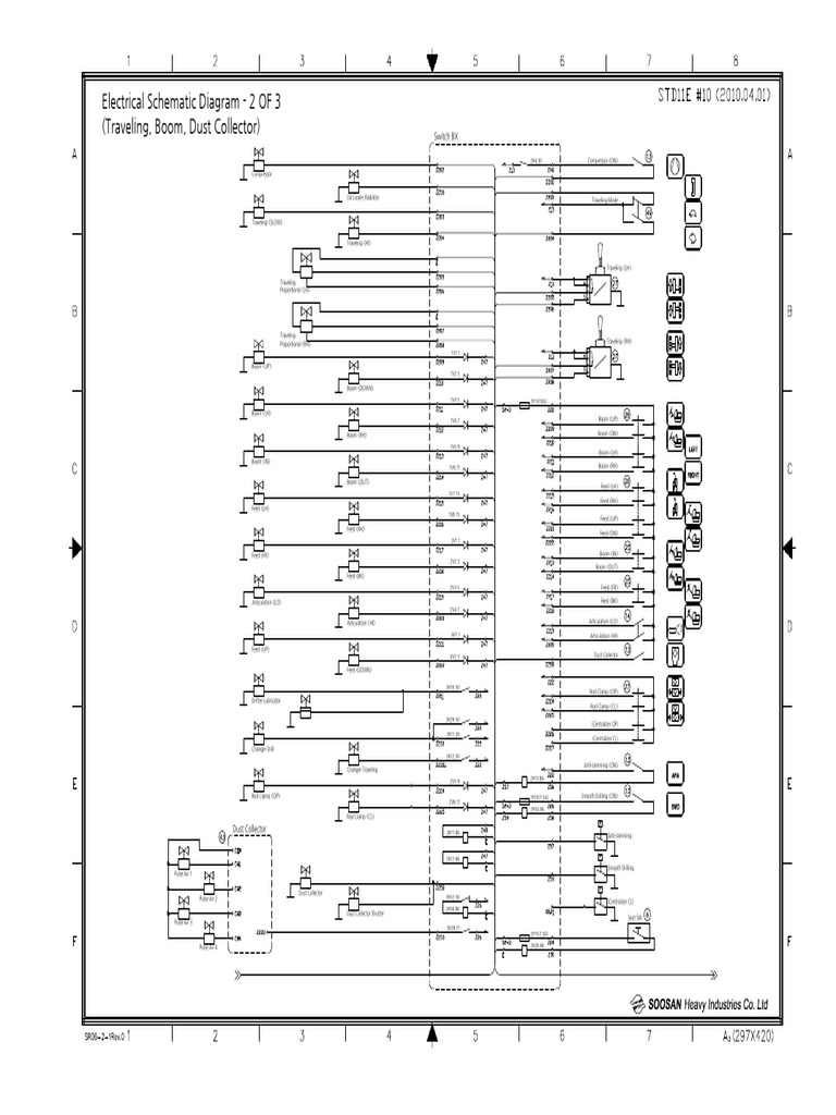 Electrical Schematic: Dust Collector & Boom | PDF