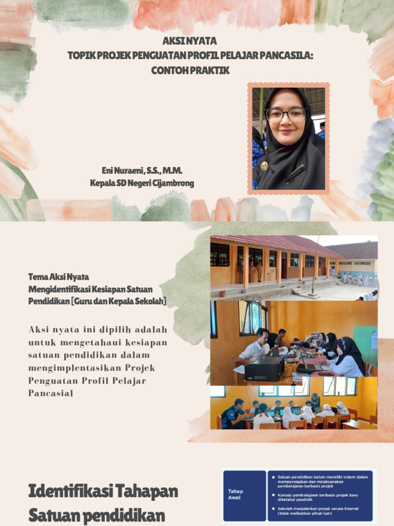 Aksi NyataTopik P5 Contoh Prakti - Eni Nuraeni | PDF | Pengembangan ...