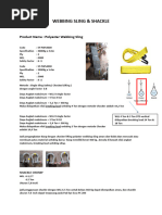 Perhitungan Kekuatan Sling Dan Beban Pada Lifting Plan | PDF