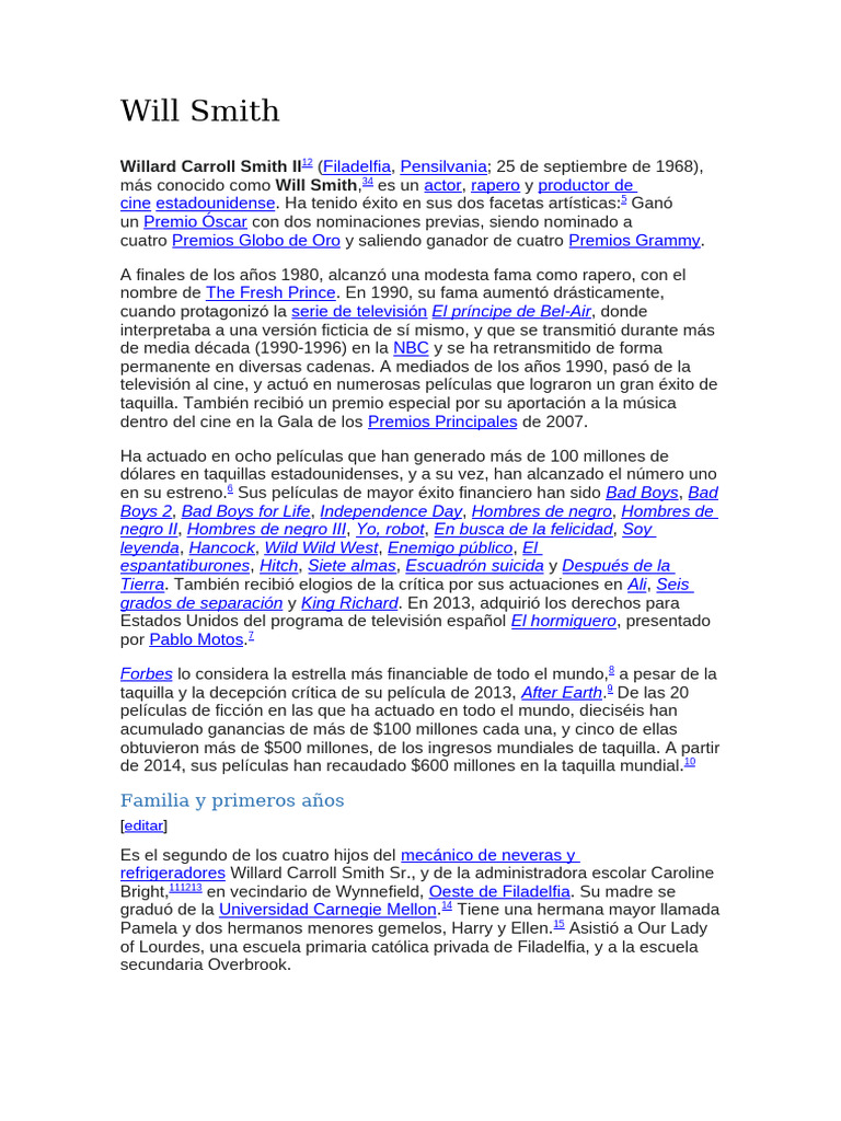 Will Smith | PDF