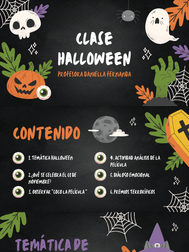 Presentación Fiesta de Halloween Ilustrado | PDF